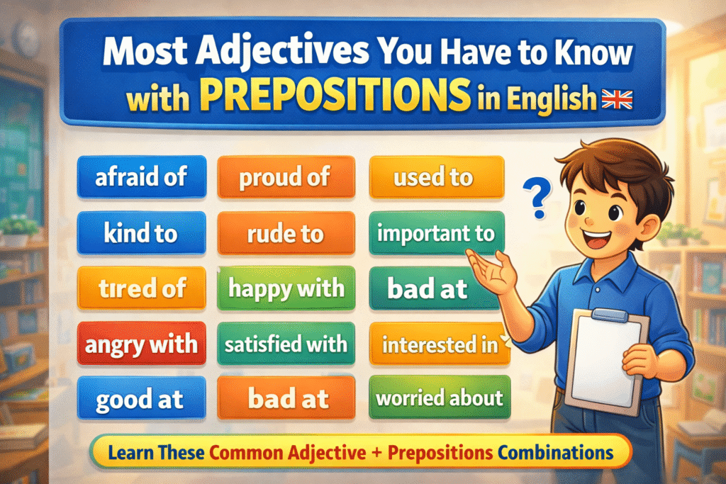 English Vocabulary Guide: The Most Important Adjectives You Should Know